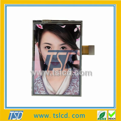 Factory price 3.5'' 320x480 HVGA TFT LCD module with resistive touch screen