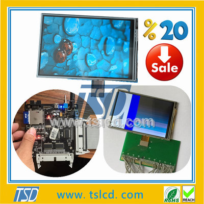 2016 hot selling 3.5inch 320x480 resolution color TFT lcd touch screen with CTP