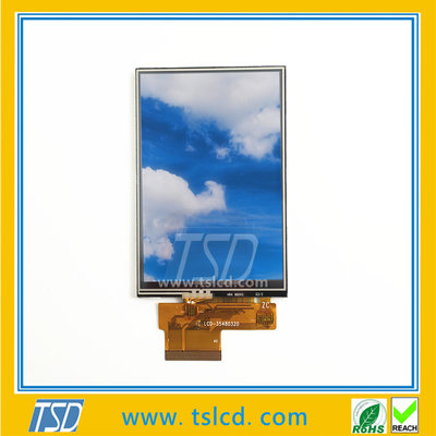 Best offer 3.5inch LCD resistive touch screen tft lcd module 320x480 resolution TST35HV15AR