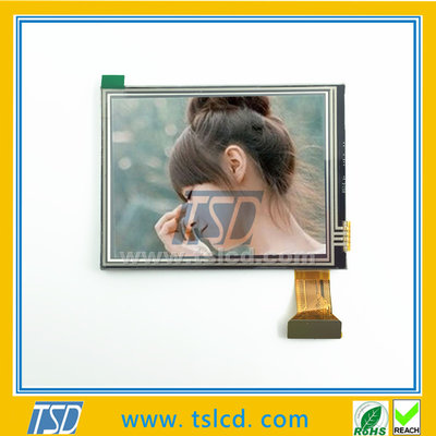TSD factory Transflective tft 3.5'' inch 240x320 Sunlight readable lcd touch panel with RGB+SPI interface