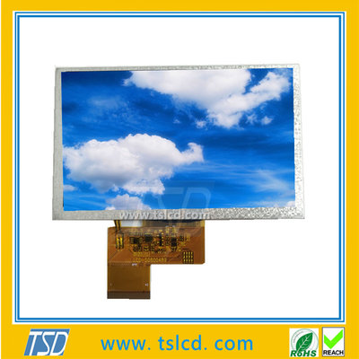TSD sunlight readable 4.3'' inch 480x272 tft lcd panel display with AR flim with RTP