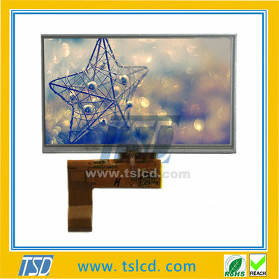 TSD display 7.0'' inch TFT module 800X480 dots with touch screen