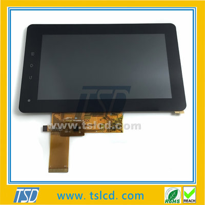 500nits brightness 7''inch TFT module with CTP capacitive panel