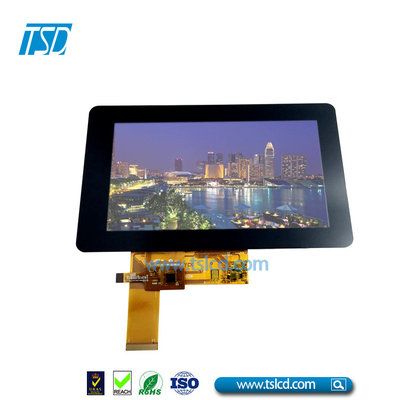 high brightness 7''inch 800X480 tft lcd  module with capacitive touch screen