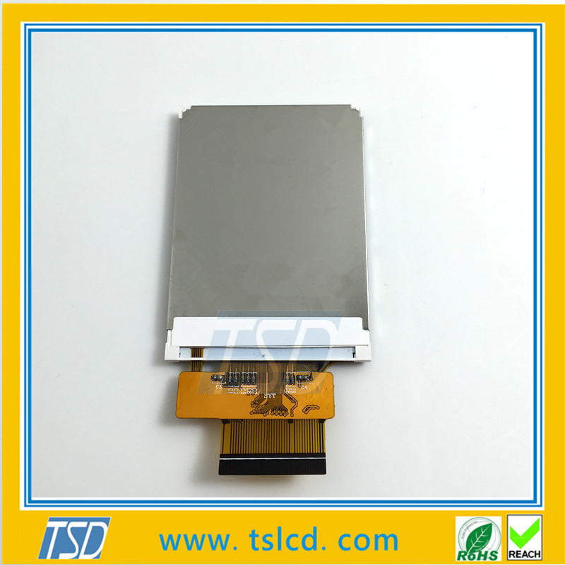 2.4 inch QVGA 240x320 color TFT lcd  module ZIF FPC connctor with resistive touch