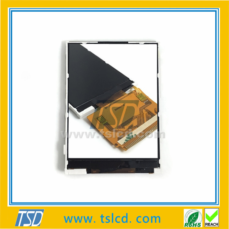 2.8 inch 240x320 dots QVGA TFT lcd module with FPC cable connector with  touch panel