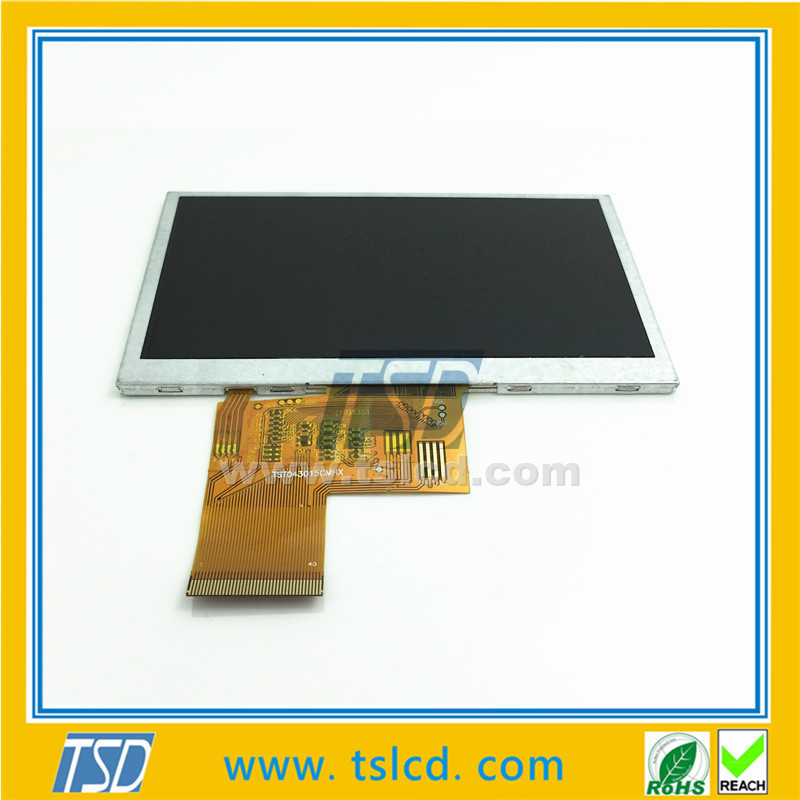 4.3'' inch 480x272 tft lcd module with touch panel 500cd/m2 high brightness