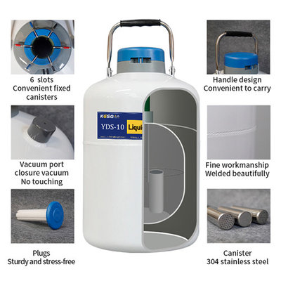 Tuvalu portable nitrogen storage flask KGSQ
