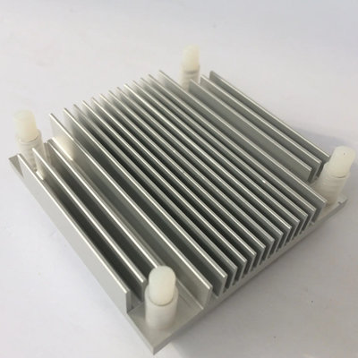 extrusion heat sink with push pin