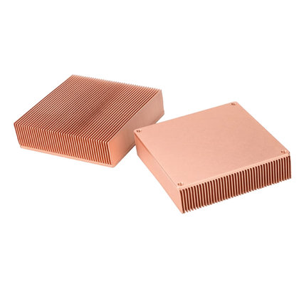 Ticooler Skive heatsink ， copper 、aluminum skiving heatsinks