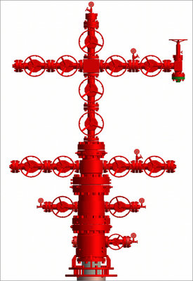 China API 6A wellhead and oilfield christmas tree for oil drilling supplier