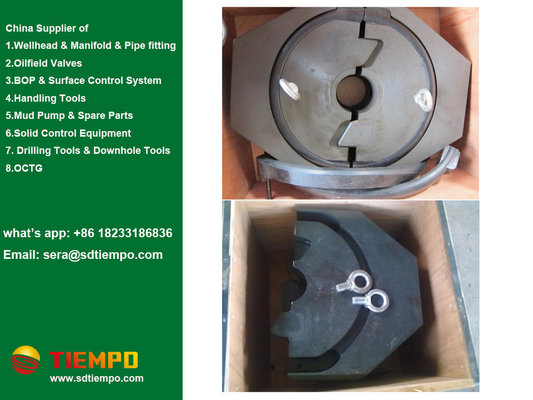 API 16A standard ram BOP spare parts pipe ram for oilfield well control system supplier