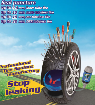 Anti-freezing Tire Sealant Motorcycle 350ml anti-rust, seal large punctures