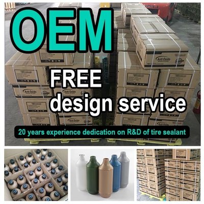 Car tubeless Anti Flat tire sealant better than Slime Nanhai fleet NF530ml 20 years OEM experience patented formula