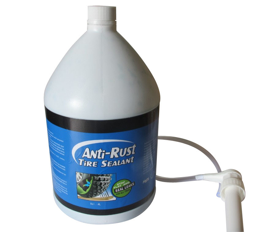 4L Non-Flammable  Tyre Sealant for Tubeless Motorcycle Tire， Tire sealant manufactuer
