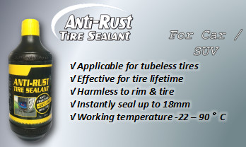 Anti-freezing puncture tire sealant 500ml Anti-rust Sealant for Car Parts