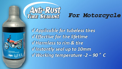 Tire sealant-stop type leaking 350ml  tubeless sealant for Motocycle