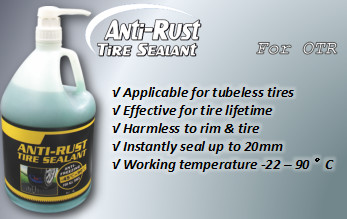 Anti-freezing,Non-Flammable 4L  Tyre Sealant for Tubeless Tire Sealant Manufacturer