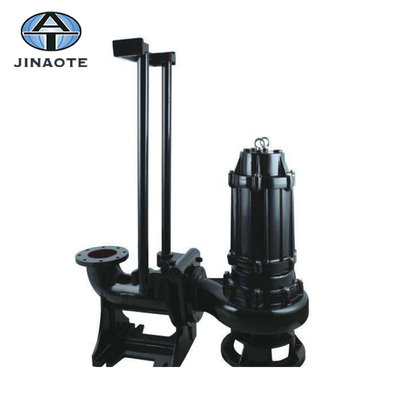 15 hp high concentration vertical water submersible slurry pump