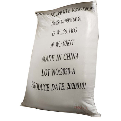 Anhydrous Sodium Sulphate Chemical Raw Materials 99% Industrial Grade