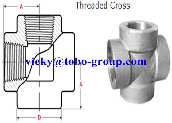 forged UNS N08031 threaded cross