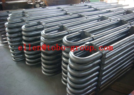 ASME B163 B677 Stainless Steel U Bends , Stainless Exhaust Tubing