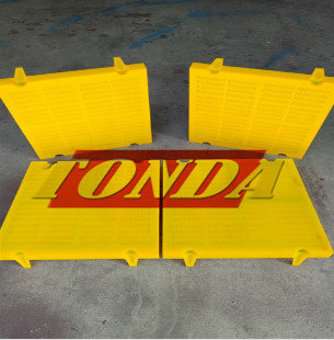 factory manufacture 300*300mm pu mining dewatering screen sieve plate