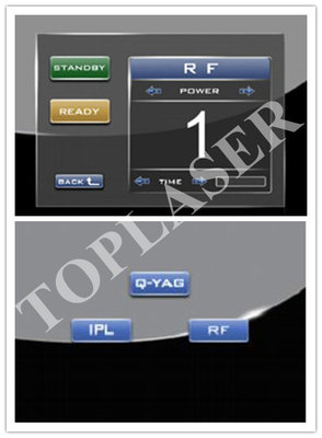 IPL Multifunction Beauty Machine Q Switched ND Yag Laser Yattoo Removal