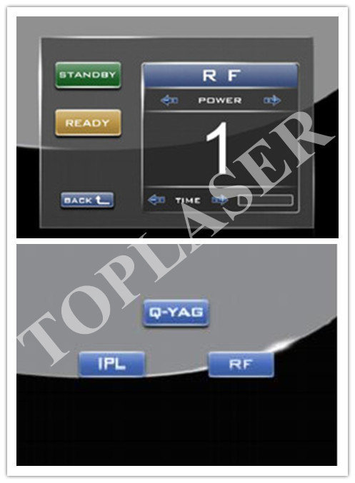 IPL Multifunction Beauty Machine Q Switched ND Yag Laser Yattoo Removal