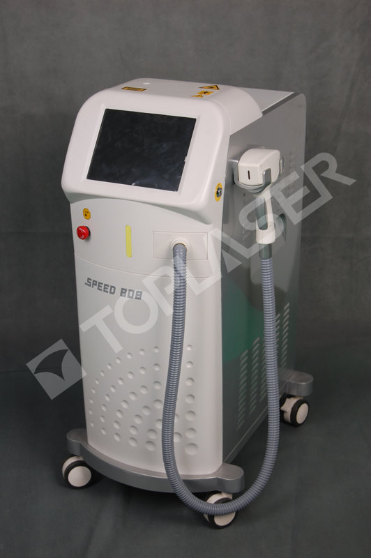 Fast Speed 808 Diode Laser Hair Removal Machine CE / FDA
