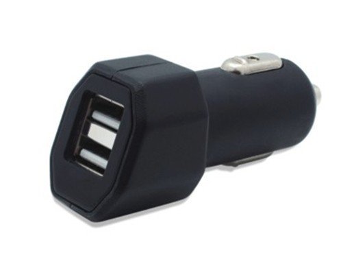 Bluetooth 헤드폰 검정 전기 여행 접합기, 5V 2 항구 USB 차 충전기