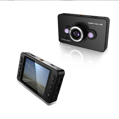 Portable 1080P Car Blackbox DVR TV-OUT , Black Double Camera HD DVR
