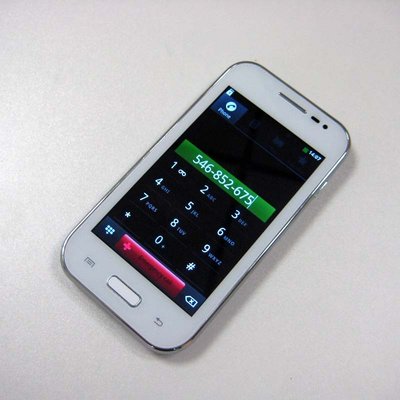 2GB Processor Touchpad Mobile Phones 3.5 Inch , G-Sensor Mobile Phone