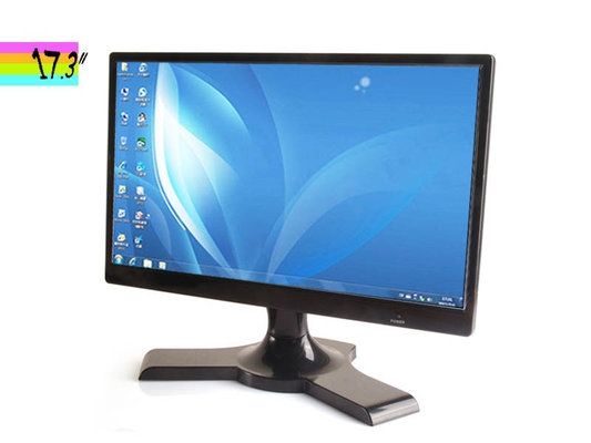 17.3 ”LED All in One Computer / Touchscreen Panel PC With CPU N455 For Advertising