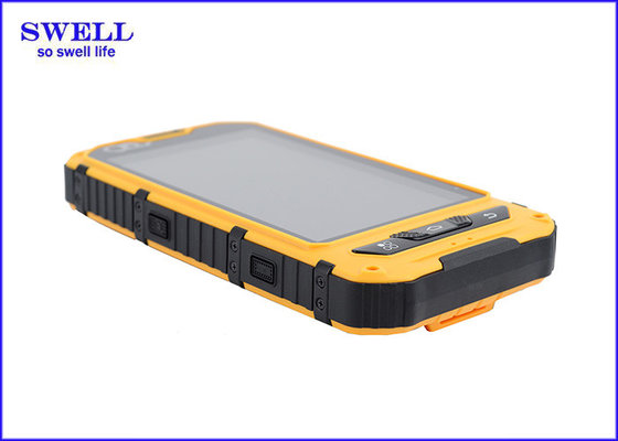 yellow Shockproof 3G GPS IP67 Smartphone , WIFI Land Rover Rugged Phone A8