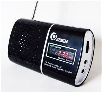 Radio speaker with multi color optional     