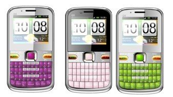 White Touchpad Tablet PC 2.2 Inch With Triple Sim Card