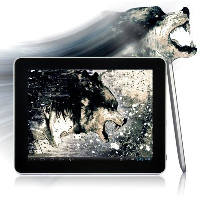 Android 4.1 Touchpad Tablet PC With 8000mA Battery , 1280 x 800 pixels