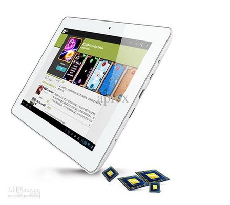 Android 4.1 Touchpad Tablet PC With 8000mA Battery , 1280 x 800 pixels
