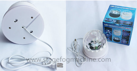 3*1W RGB LEDs Sunflower  Led Disco Lights VS-66BT With Bluetooth Speaker