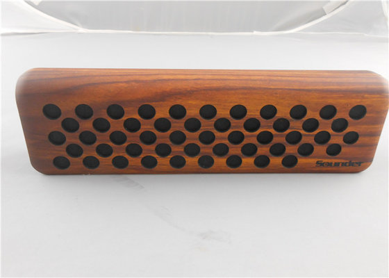 Customized Mini loud outdoor Bluetooth Speakers , maple leaf wooden Bluetooth Speaker