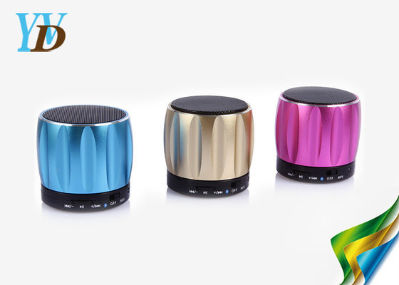 Small Portable Bluetooth Speaker , Metal Steel Wireless Smart Bluetooth Speakers