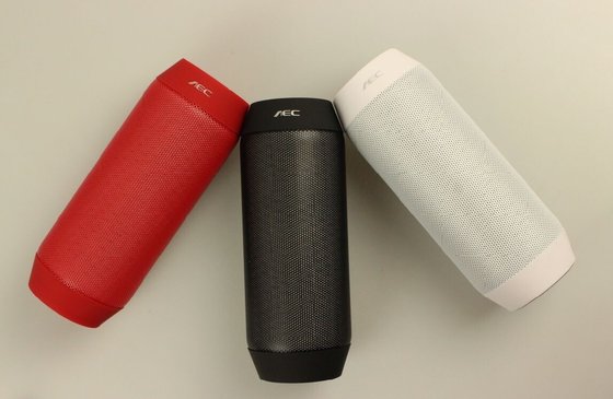 Outdoor Red / White Pulse LED Bluetooth Speaker With USB TF Card