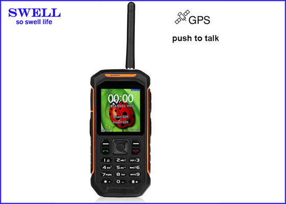 Gps Tracker Walkie Talkie Phones Military Spec SmartPhone with 2.4inch X6