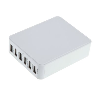 6 Port USB Charger Travel Power Adapter Accessories for Mobile Phones / Tablet