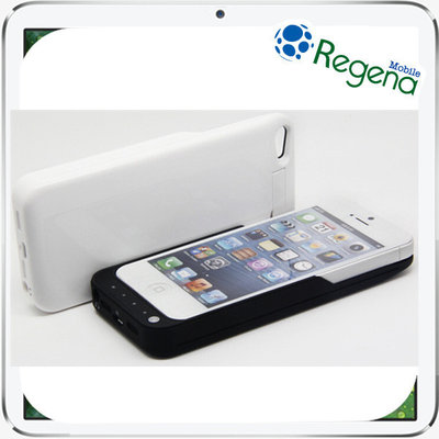 Portable Mobile Phone Accessories Battery Pack 4200mah for iphone 5 Charger Case With Stand