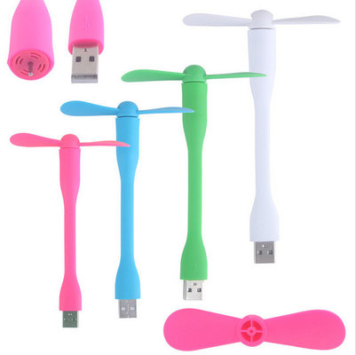 Xiaomi를 위한 구부릴 수 있는 팬을 냉각하는 분리가능한 소형 Portable USB 팬
