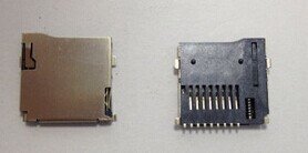 Replacement Molex Micro TF Card Socket For Smartphone Push - push Contact Type