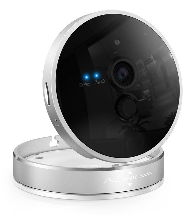 Temperature / Humidity Detector Home IP Camera Two Way Audio Intercom SD Recording  Camera