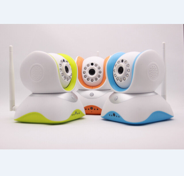 Wireless IP Cameras for smart home support 433MHz gas alarm sensor